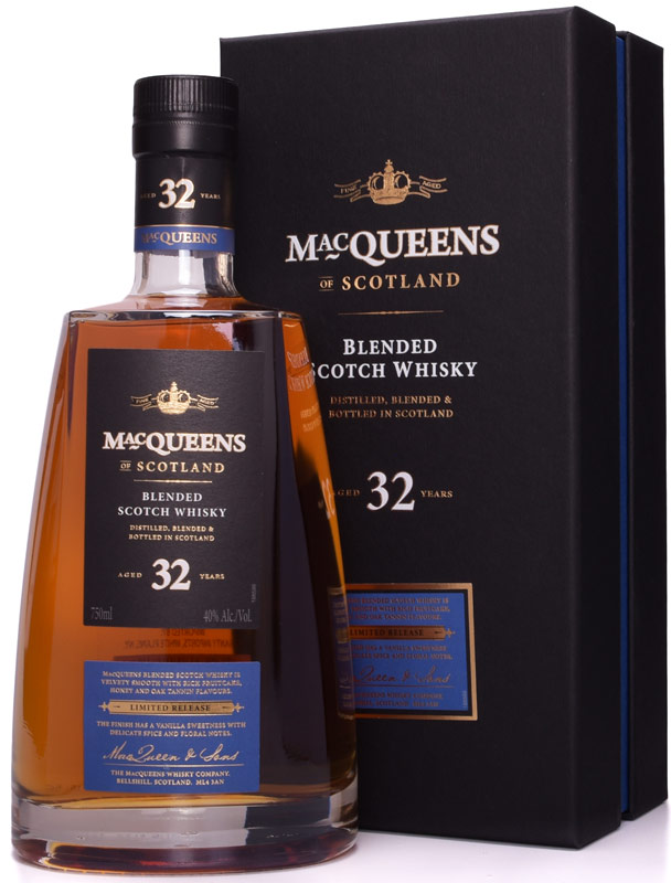 MacQueens 32 Year Old Blended Scotch Whisky 750ml - The Whiskey Library
